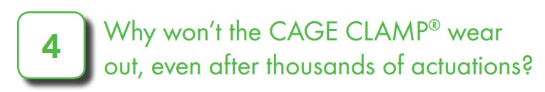 WAGO's Top 20 Asked Questions About Cage Clamp Connection System Pt. 1